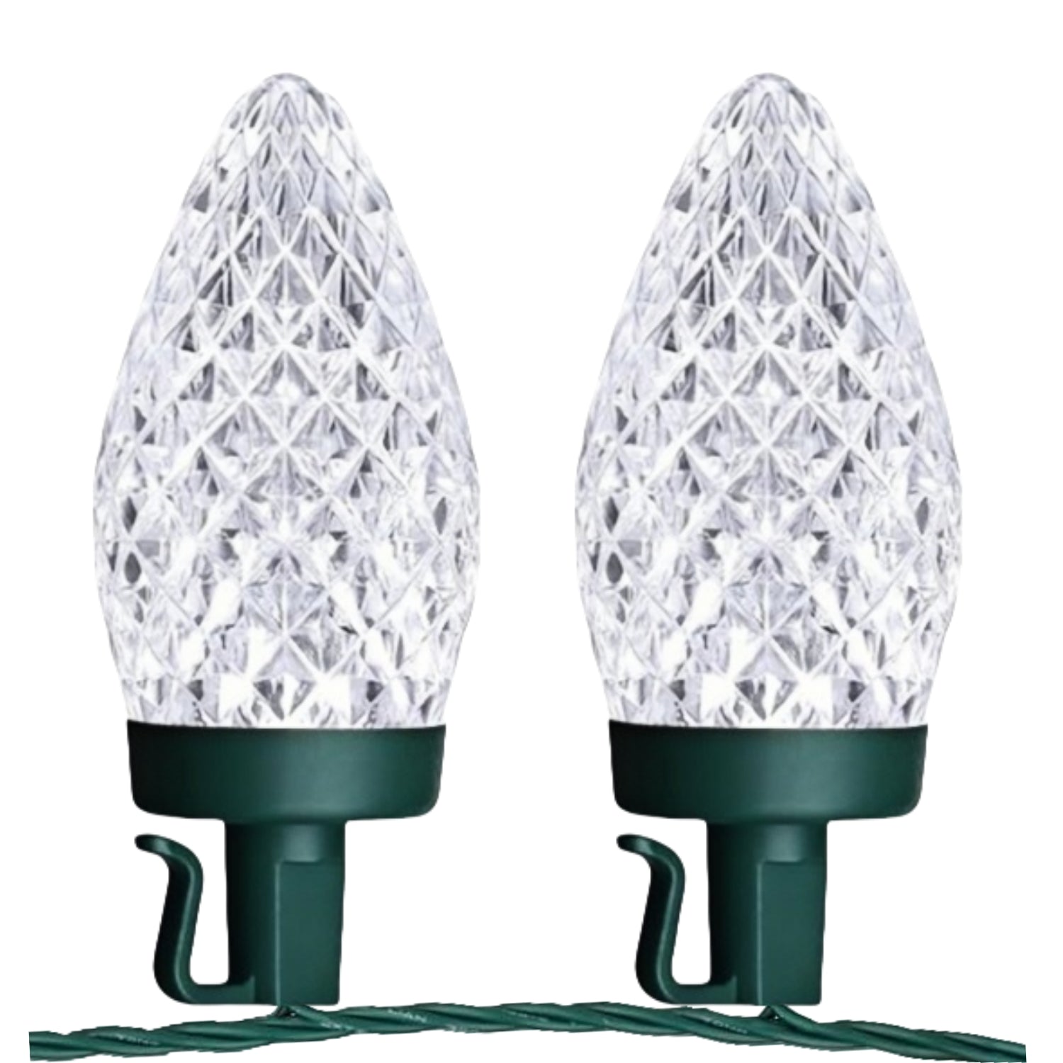 Cool White C9 Led Christmas Lights